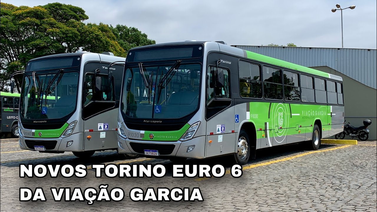 NOVOS!! Torino Euro6 da Viação Garcia | Marcopolo Torino 2014 da Viação ...