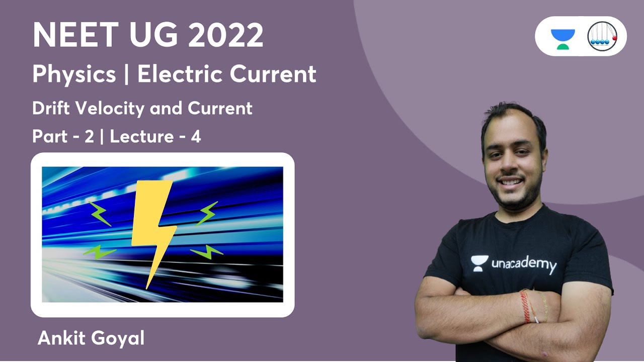 Drift Velocity and Current - 2 | Electric Current | Lec 4 | Physics ...