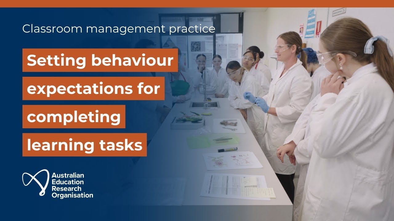 Setting behaviour expectations: Classroom management practice - YouTube
