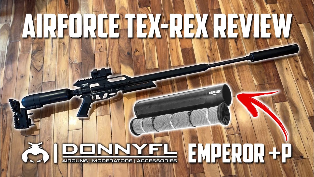 Big Air Power Sound Suppression with the NEW DonnyFL Emperor +P Big ...