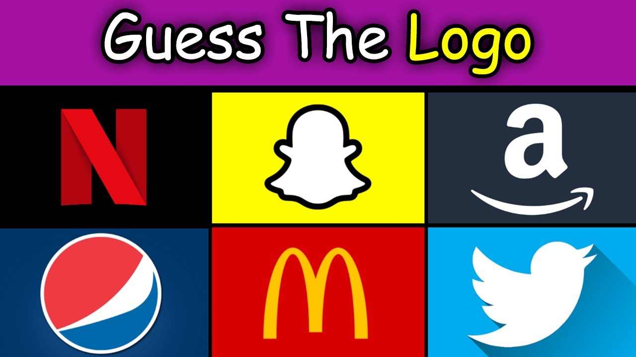 Guess the Logo - 50 Easy Logos | Logo Quiz - YouTube