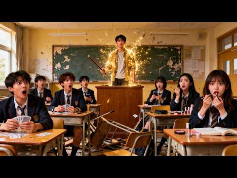 窮小夥潛入校園卻被首富之子挑釁，豈料小夥竟是隱藏的第一天師，隨意散發出的實力嚇得首富之子瑟瑟發抖，立刻臣服甘願做小夥小弟！#男頻 #短劇 #窮小子 #女總裁 #逆襲