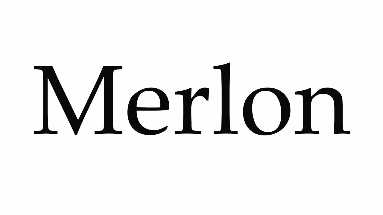 How to Pronounce Merlon - YouTube