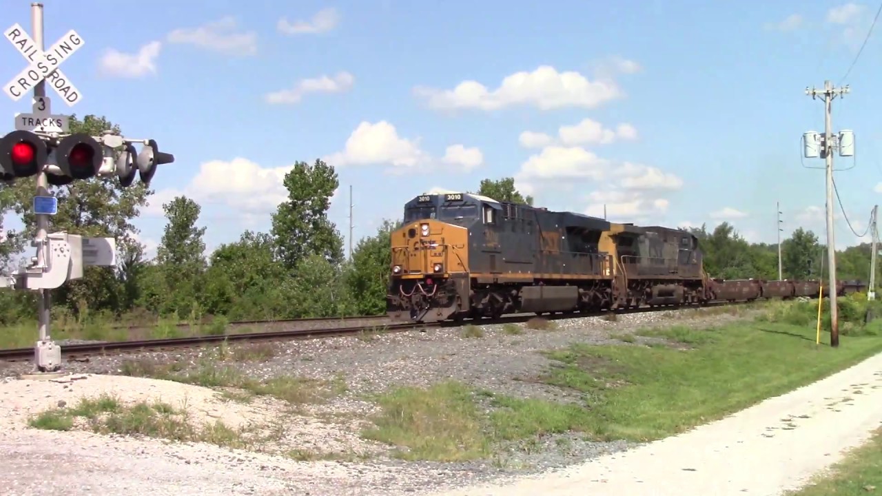 CSX 3010 West Greenwich, OH 9/5/18 - YouTube