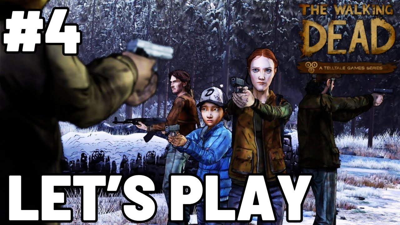 ILS FONT L'AMOUR ... LET'S PLAY EPISODE 4 SAISON 2 THE WALKING DEAD A ...