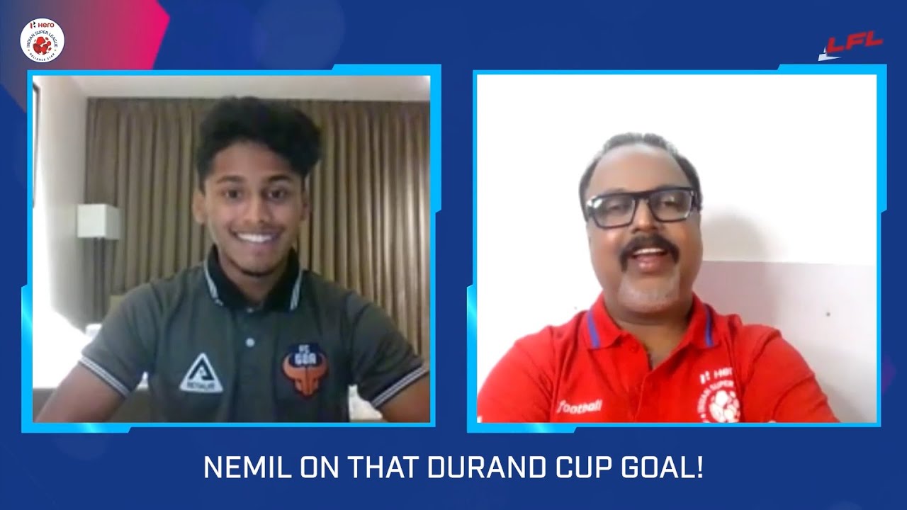 LFL Show - Muhammed Nemil on his Durand Cup goal - YouTube