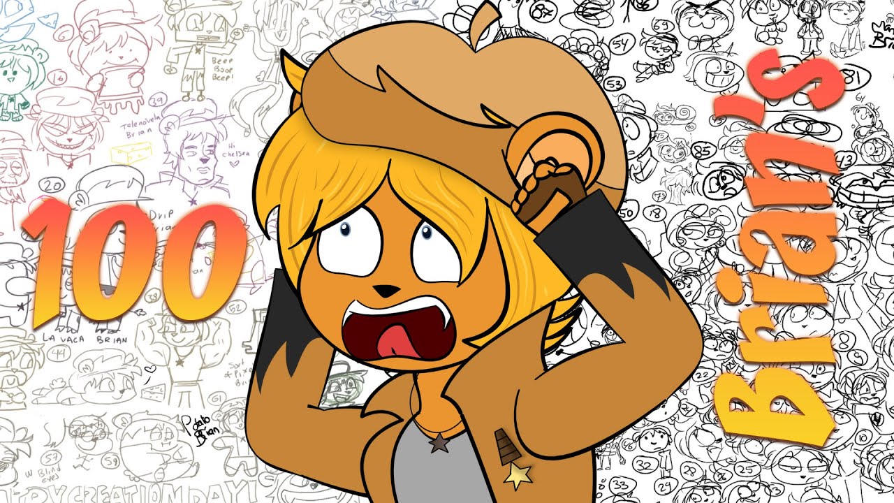 Draw Brian 100 times - YouTube