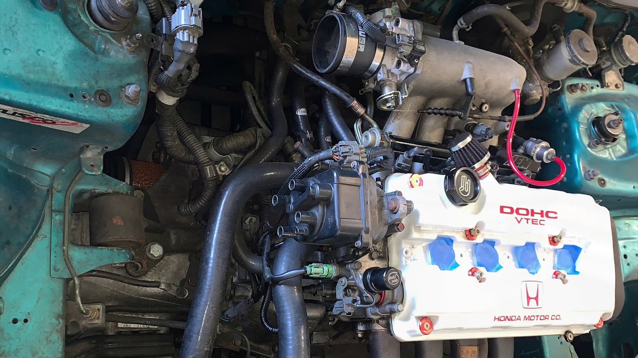 Engine repair + dyno B18 LS VTEC - YouTube