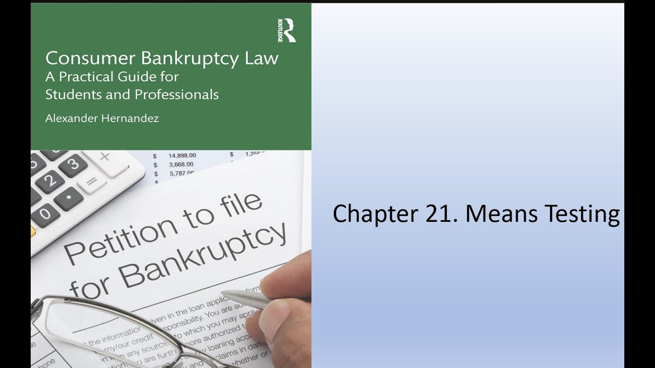 Bankruptcy.blog: Chapter 21: Means Testing - YouTube