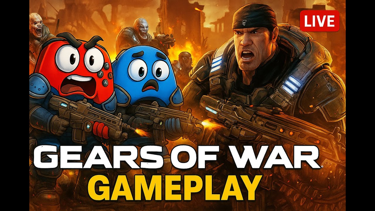 🛡️ CLAWNY Y GAULESH VS LOCUST – GEARS OF WAR GAMEPLAY EN VIVO - YouTube