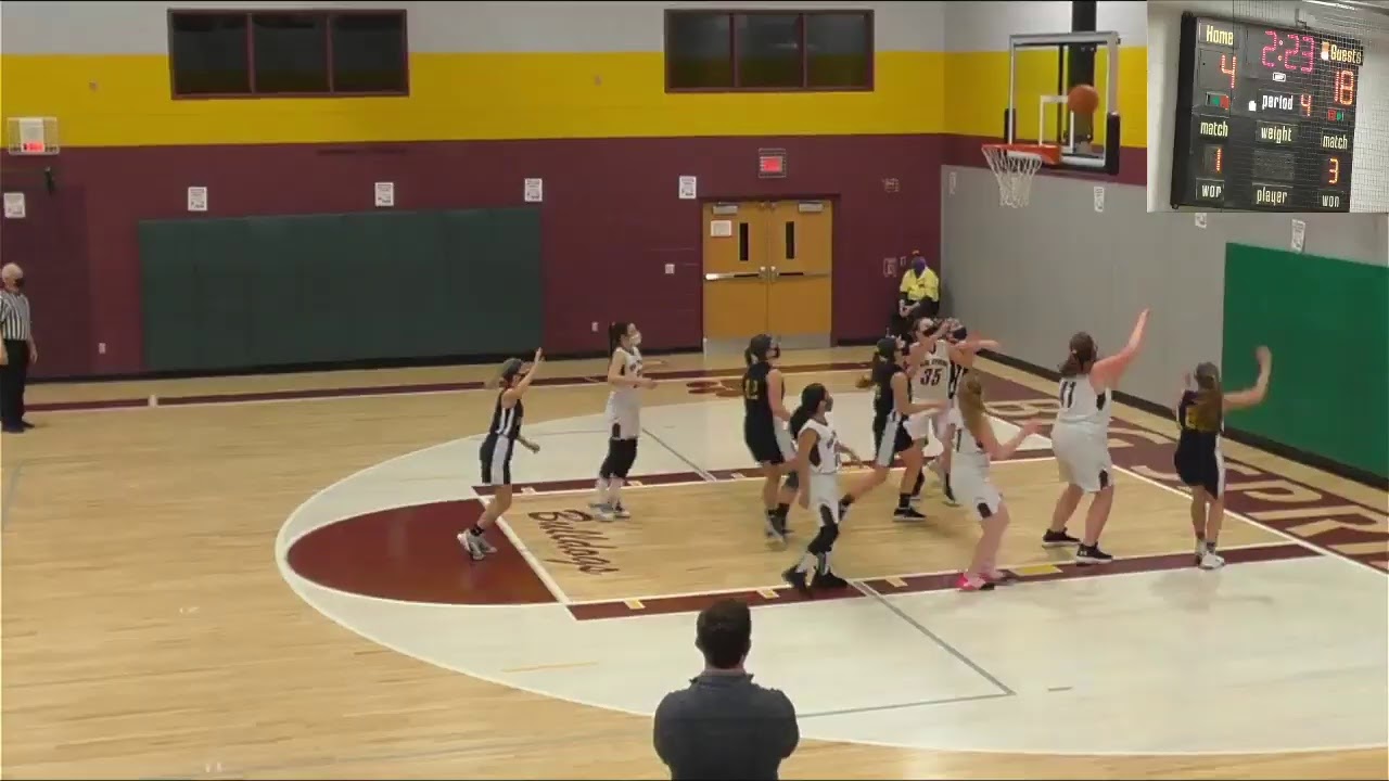Junior High School Girls Basketball: Big Spring vs. Greencastle - YouTube