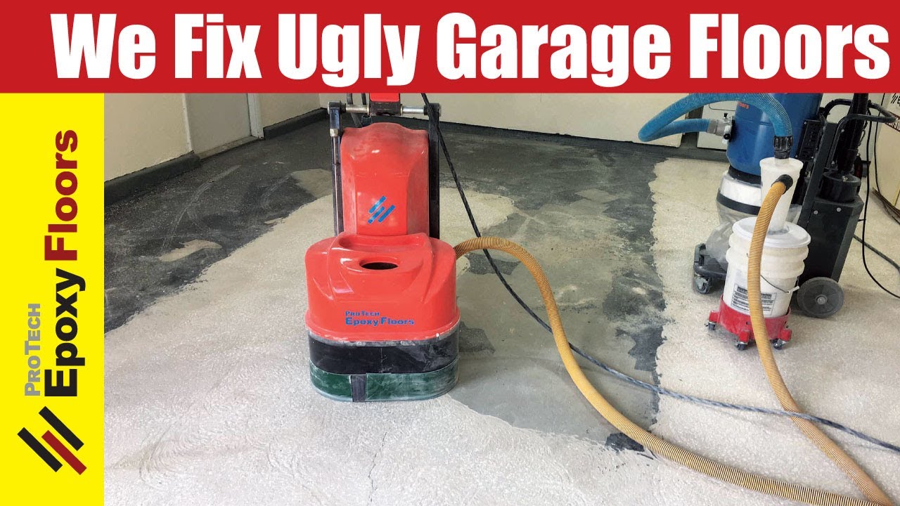 Full Chip Epoxy w/Aliphatic Urethane Top Coat - YouTube