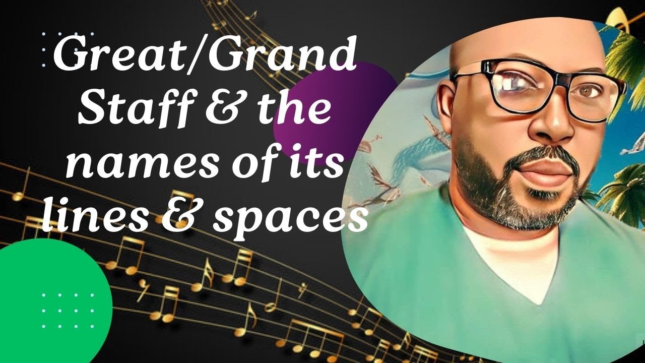 Staff Notation 8 – HOW TO DRAW AND NAME THE GREAT STAFF - YouTube