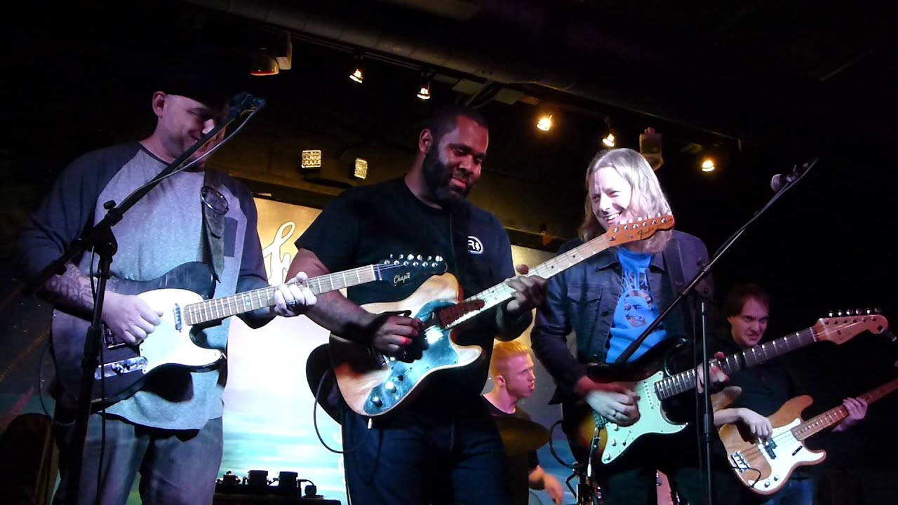 Josh Smith, Kirk Fletcher, Matt Schofield - Black Cat Bone - 2/14/16 Fishtails - Ft. Lauderdale ...