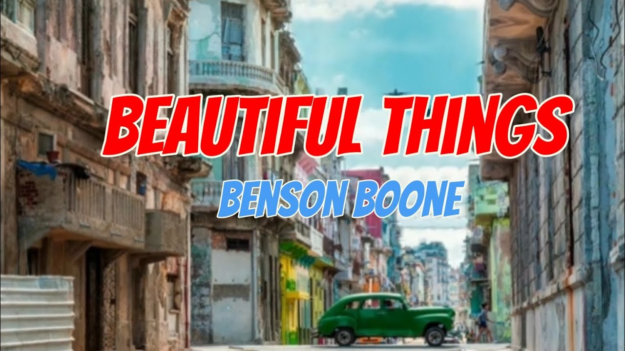 Benson Boone - Beautiful things (music lyrics) - YouTube