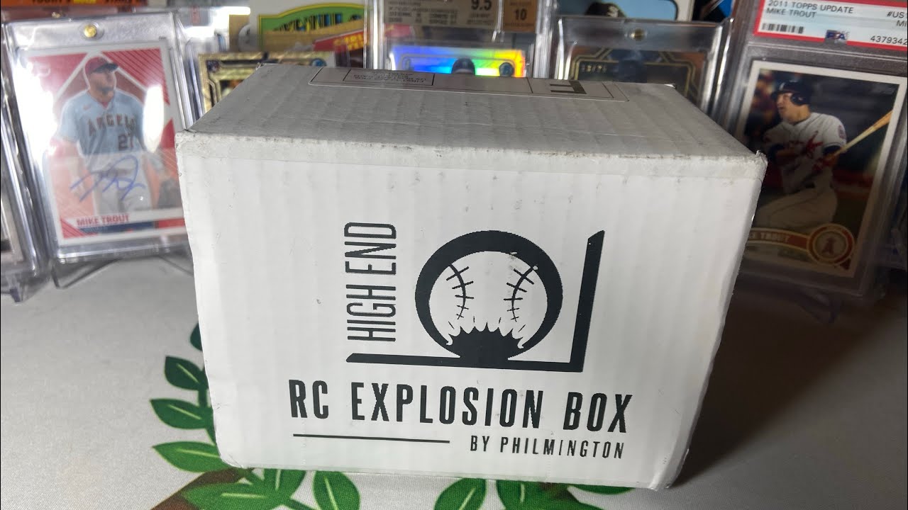 Rookie Card Explosion Box- High End! - YouTube