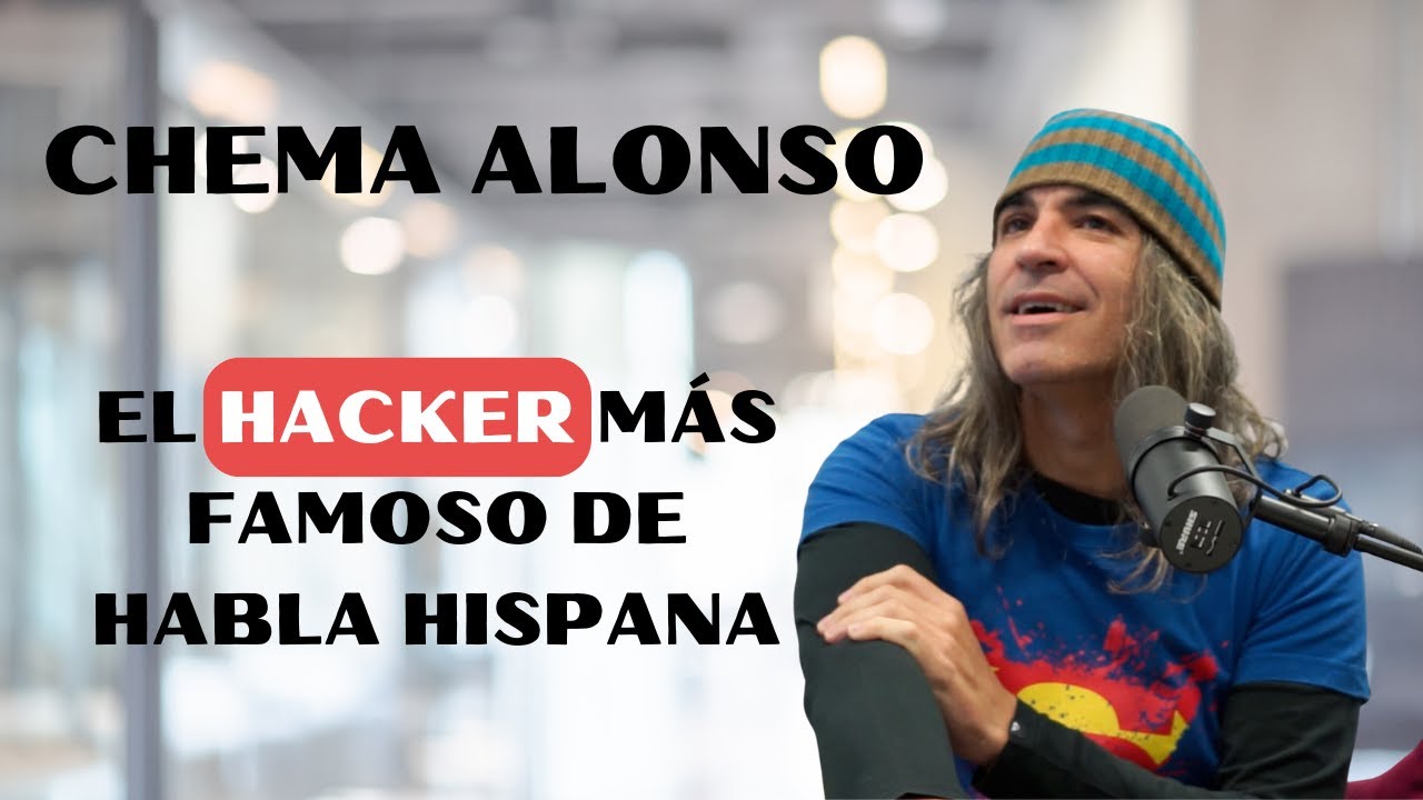 Hablamos con el hacker más famoso de habla hispana, Chema Alonso | T3 ...