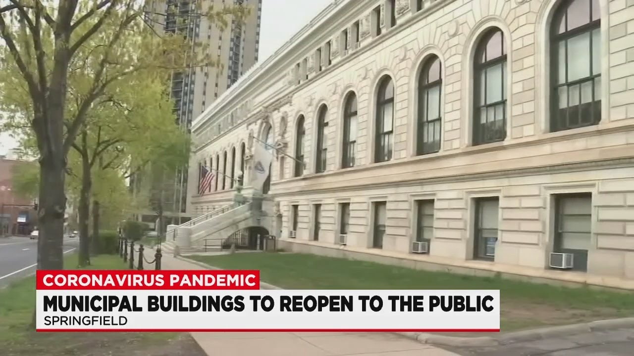 Springfield city hall, municipal buildings to reopen June 1 - YouTube