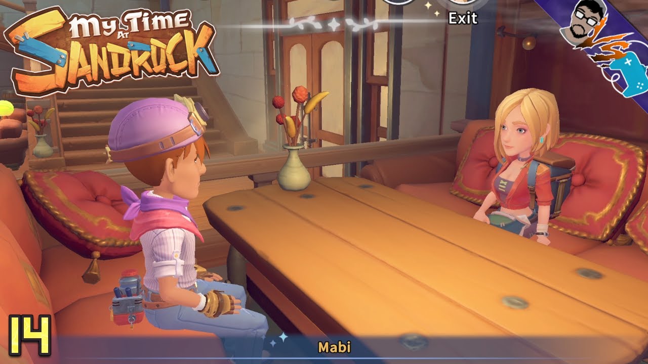 Grace Tells All Secrets! | My Time At Sandrock Gameplay Part 14 - YouTube