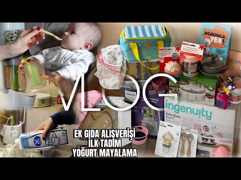 EK GIDA ALIŞVERİŞİ 🥣 🥦 İLK TADIM | MİNİ KAVANOZDA YOĞURT MAYALAMA | BUHARDA PİŞİRİCİ İLK TEMİZLİĞİ