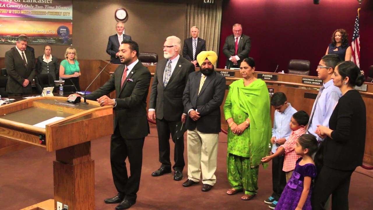 Raj Malhi, Council Member, City of Lancaster, California - YouTube