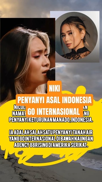 NIKI : Penyanyi Indonesia go internasional #music #niki #international ...