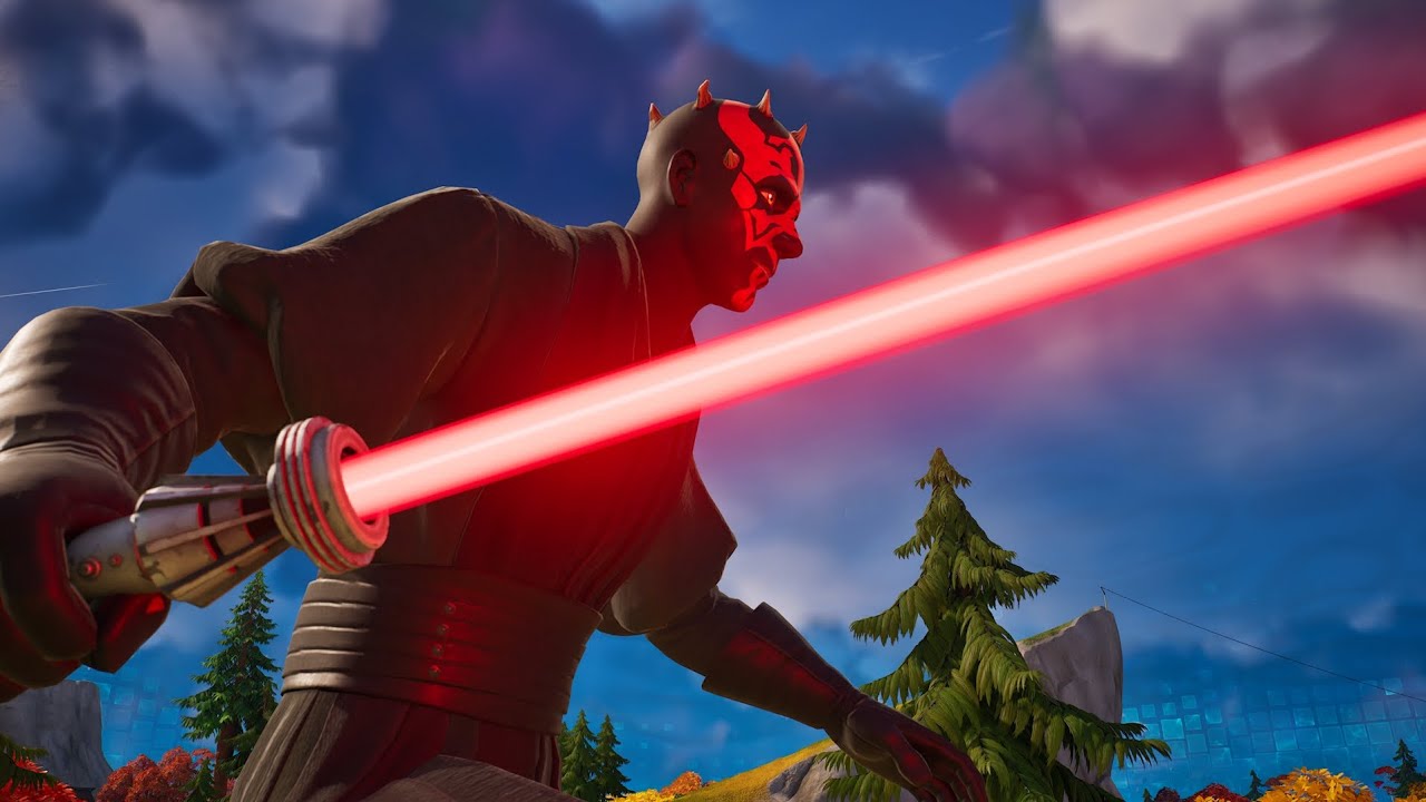 Darth maul fortnite el poder del sith - YouTube