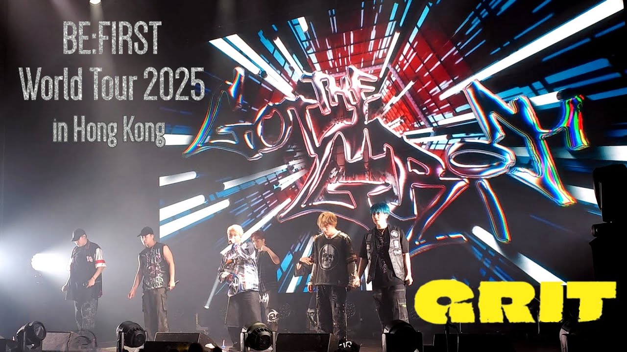 GRIT from BE:FIRST World Tour in Hong Kong 香港 2025.06.28 - YouTube