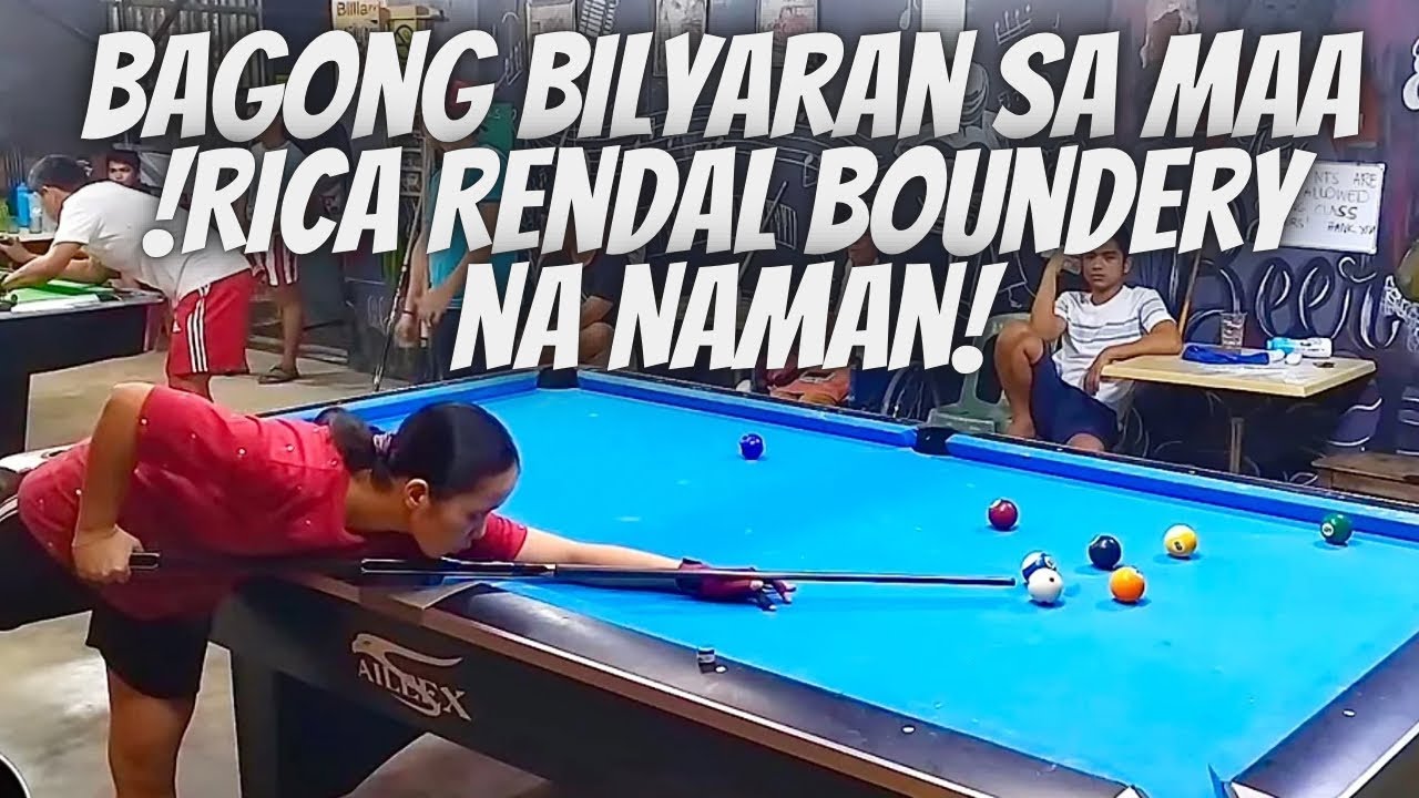 Bagong Bilyaran sa Maa Davao! Rica Rendal Boundery na Naman! - YouTube