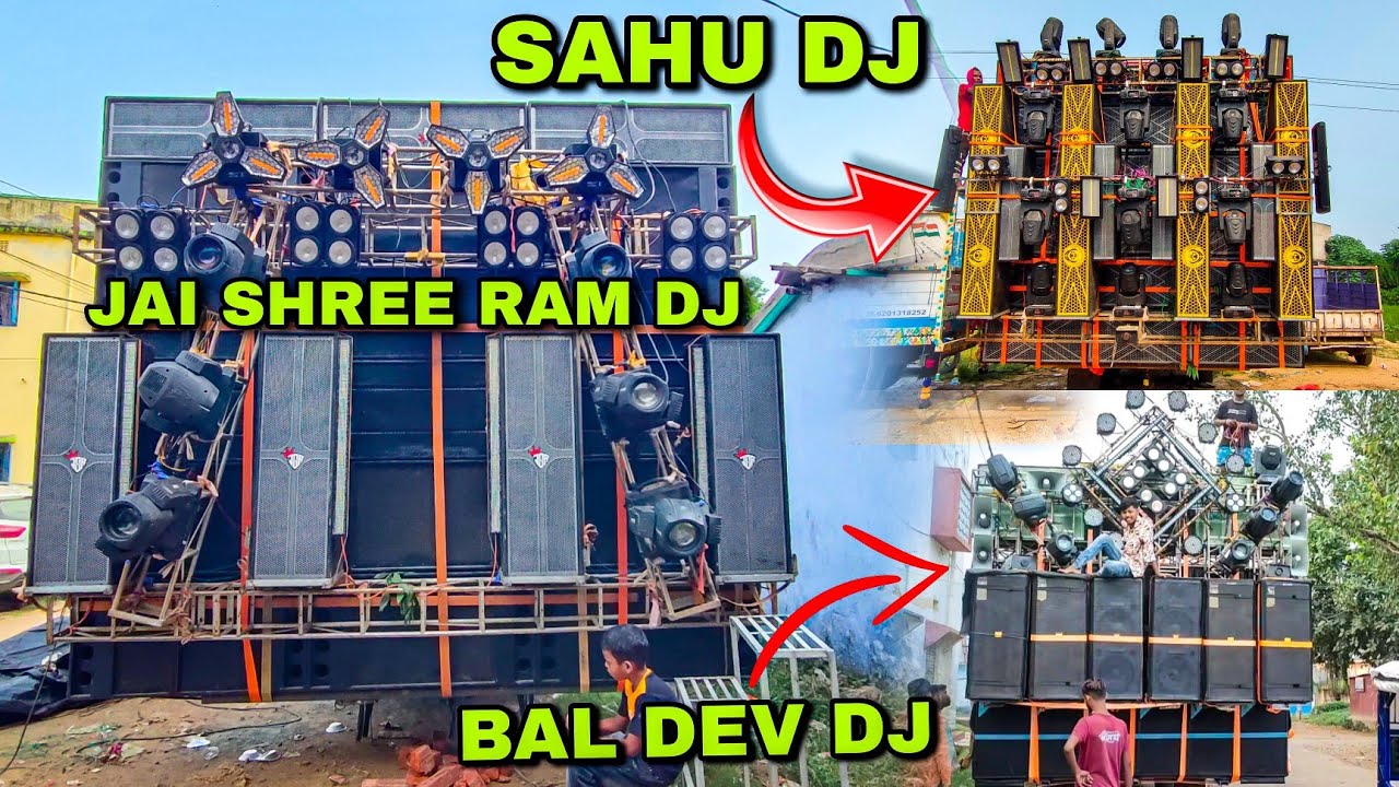 DURGA PUJA VISARJAN SETUP 2024 ⚡ JAI SHREE RAM DJ | SAHU DJ | BALDEV DJ ...