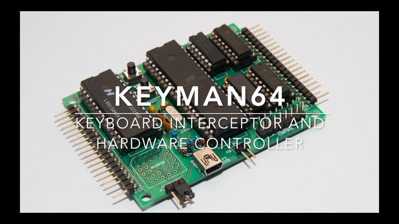Keyman64 Keyboard Interceptor - YouTube