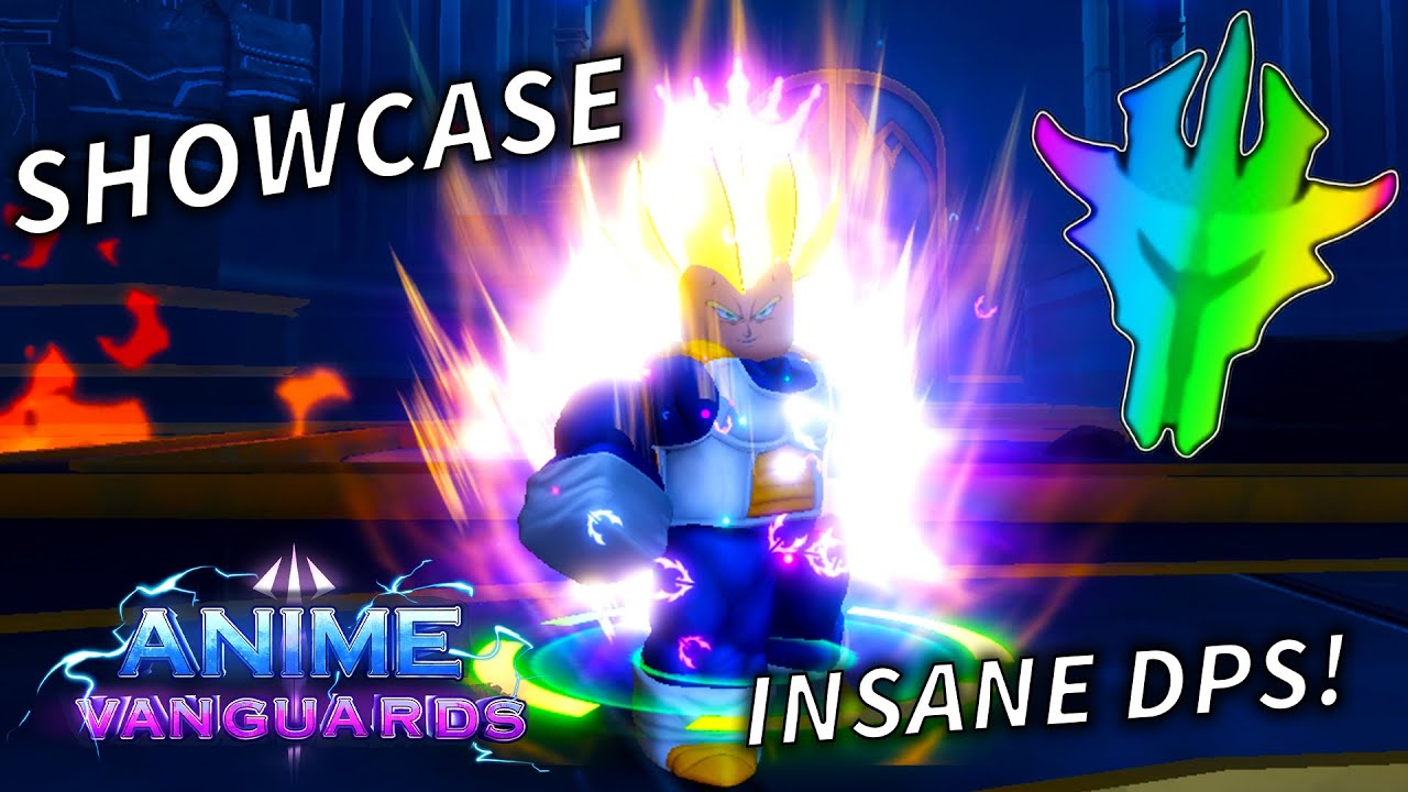 Evolved MONARCH Vegeta Showcase In ANIME VANGAURDS - YouTube