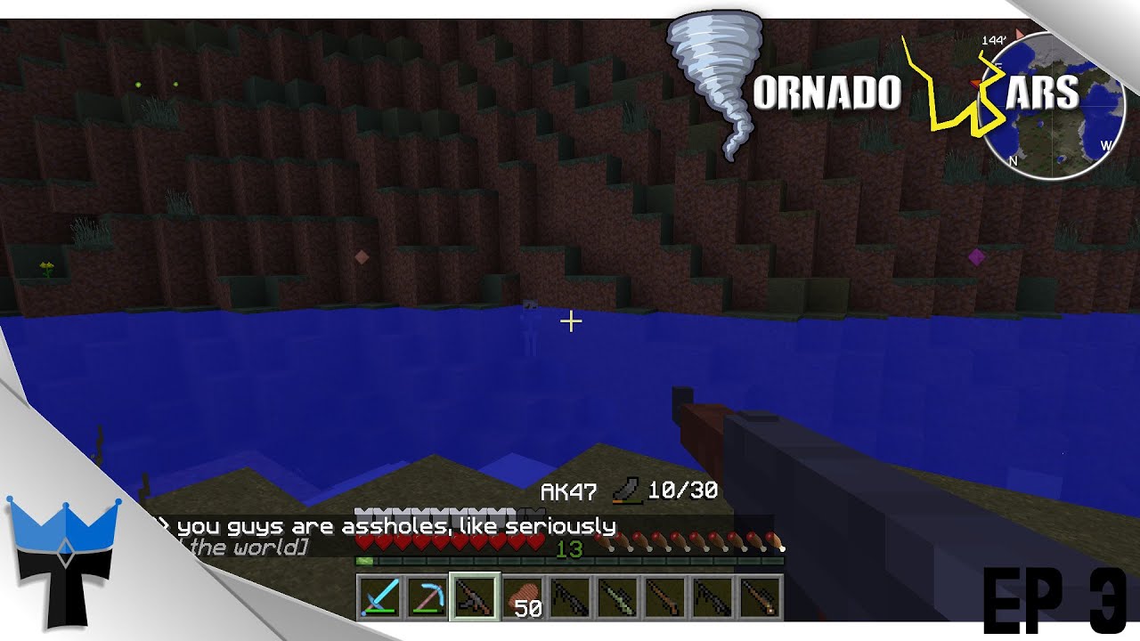 Minecraft Tornado Wars 3 Ep 3: Base Raiding - YouTube