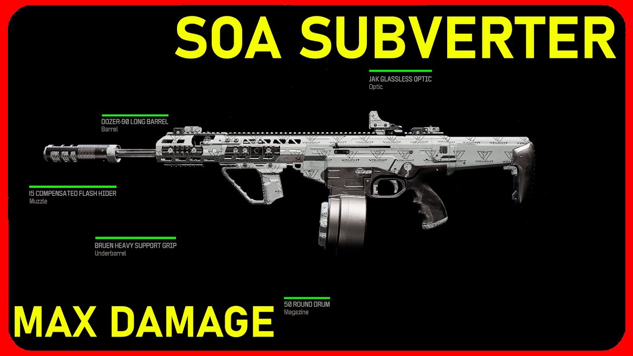 the *NEW* SOA SUBVERTER is OVERPOWERED! (Best SOA SUBVERTER Class Setup ...