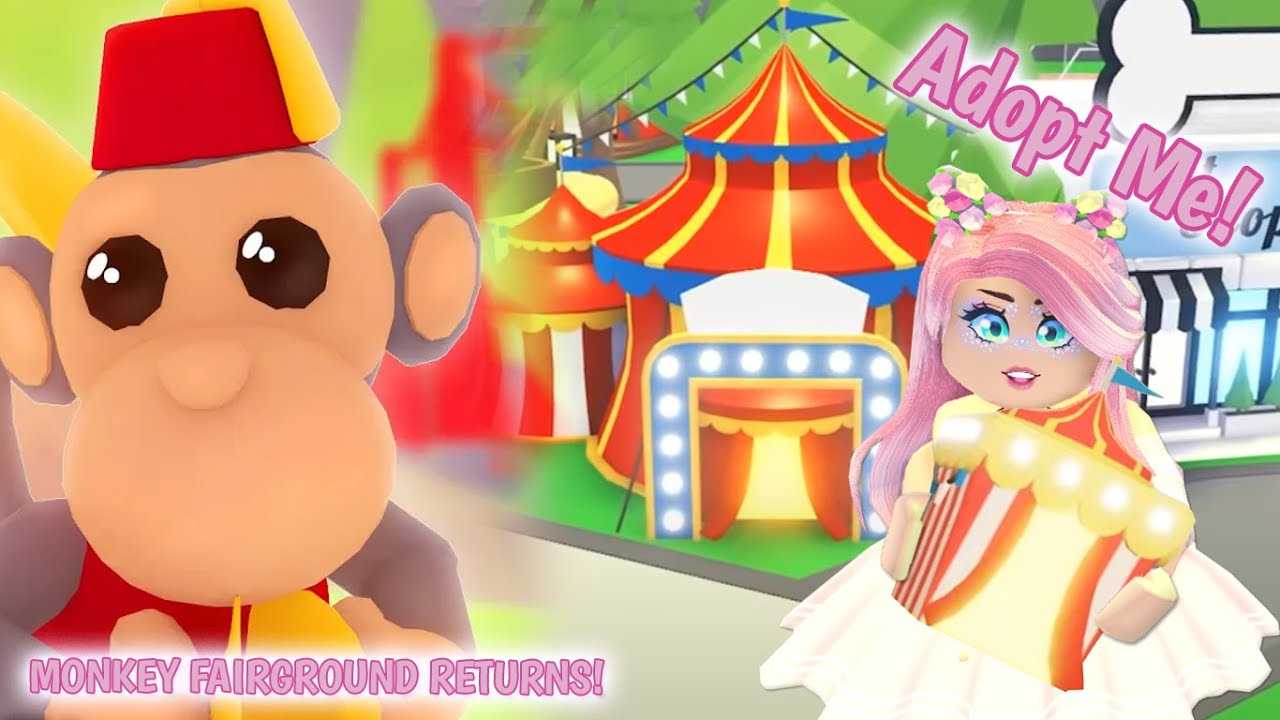 Monkey Fairground Returning to Adopt Me SOON! #AdoptMe #AdoptMeUpdate # ...