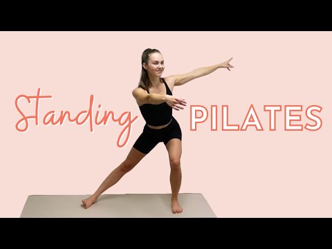 PILATES IM STEHEN | 10 Minuten Ganzkörper-STRAFFUNG