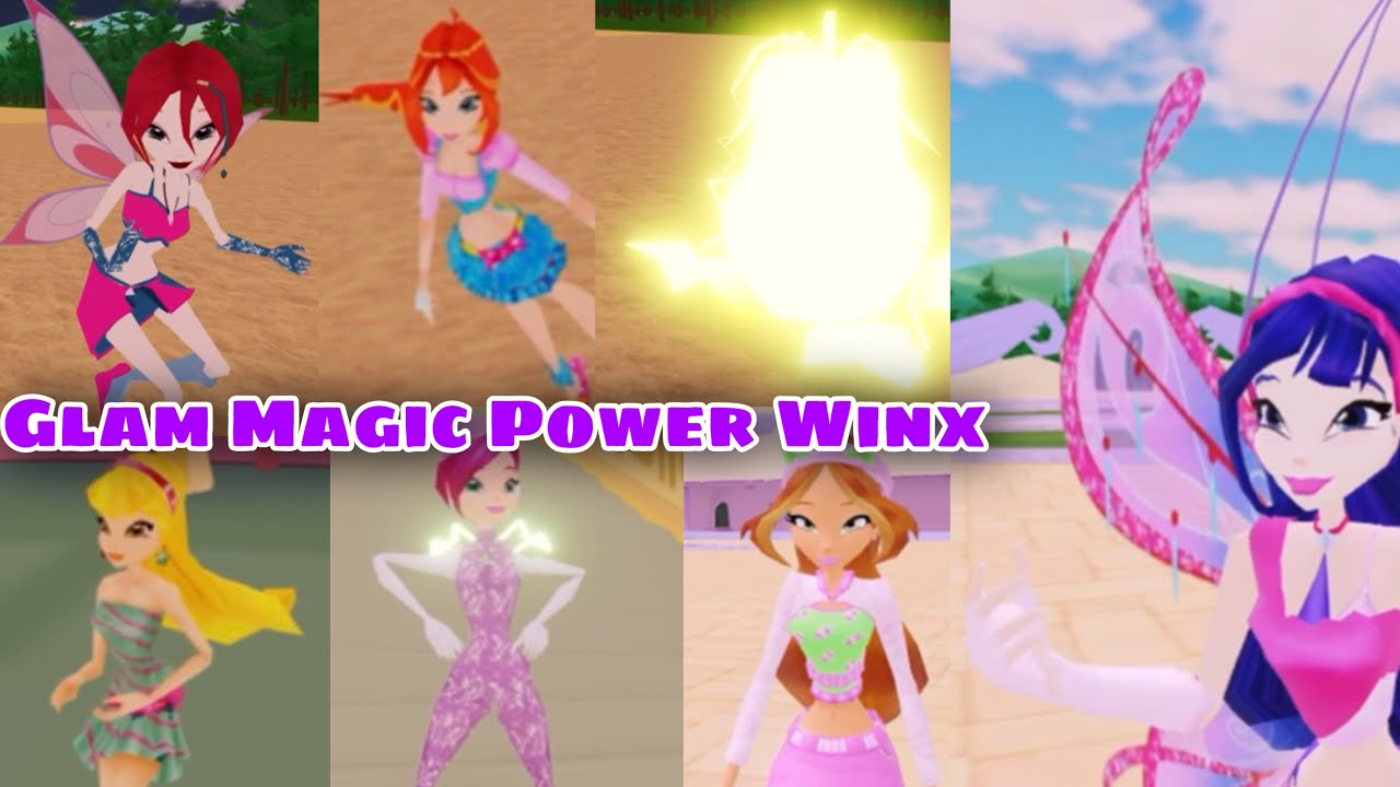 Playing Glam Magic Power Winx! | DarkyFantasy - YouTube