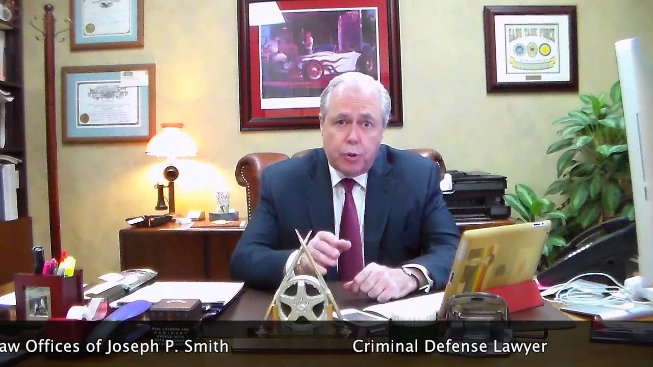 Joseph P. Smith your Criminal Defense Lawyer - YouTube