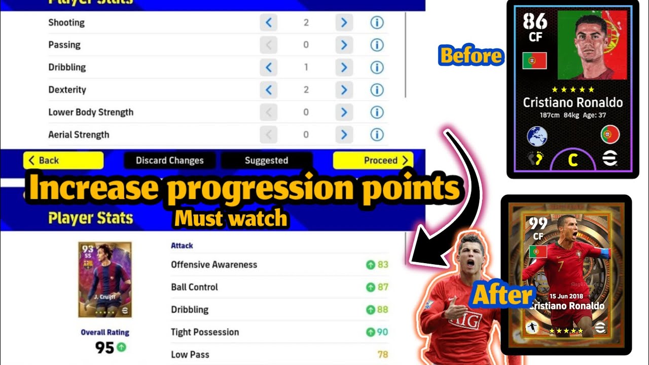 𝗛𝗼𝘄 𝘁𝗼 𝗶𝗻𝗰𝗿𝗲𝗮𝘀𝗲 𝘆𝗼𝘂𝗿 𝗽𝗿𝗼𝗴𝗿𝗲𝘀𝘀𝗶𝗼𝗻 𝗽𝗼𝗶𝗻𝘁𝘀 🟡 | 𝗜𝗻𝗰𝗿𝗲𝗮𝘀𝗲 𝗽𝗹𝗮𝘆𝗲𝗿 𝗽𝗼𝘄𝗲𝗿 ...