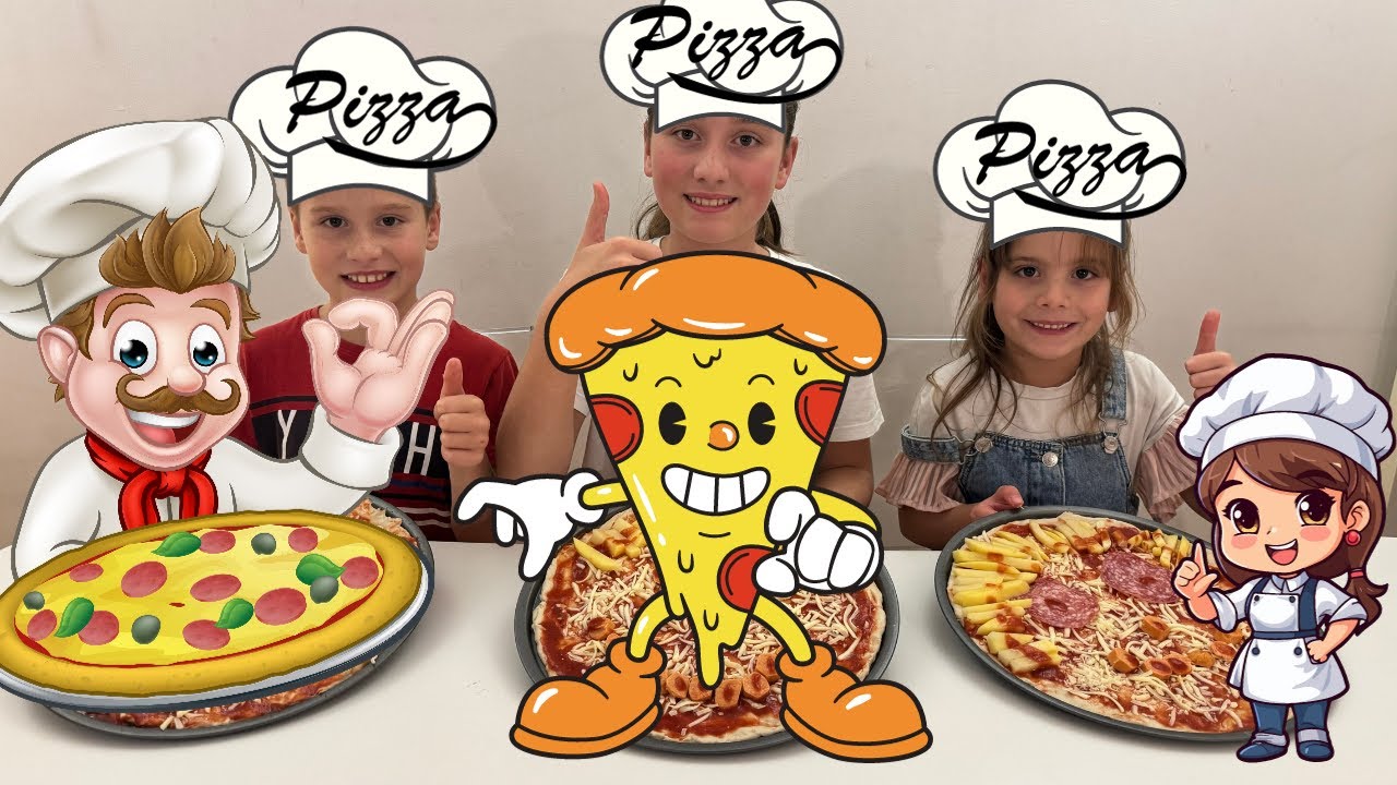 Part 2 Let's Have Fun Playing and Making Homemade Pizza for the kids ...