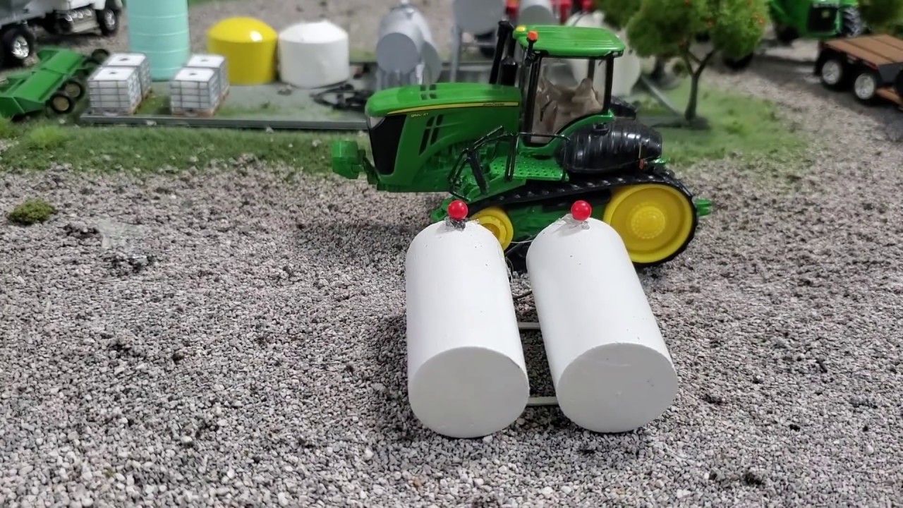 How to make 1/64 fuel tanks for your farm toy display - YouTube