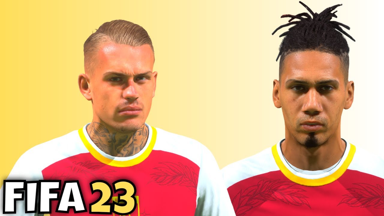 FIFA 23 AS Roma Faces - YouTube