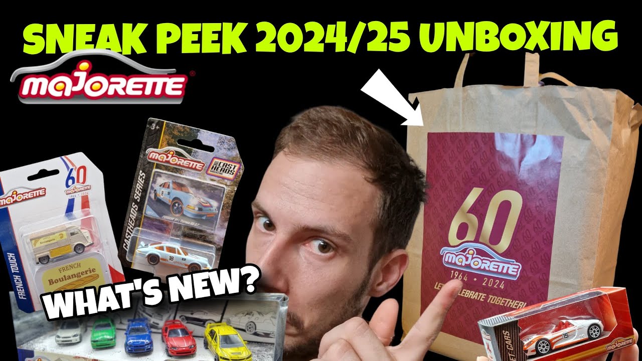 Majorette Sneak Peek 2024 / 2025 unboxing - French Touch, Castheads ...
