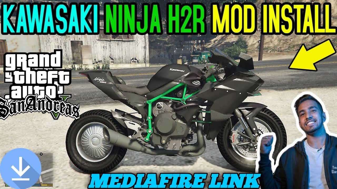 HOW TO INSTALL KAWASAKI NINJA H2R BIKE MOD FOR GTA SAN ANDREAS ANDROID ...