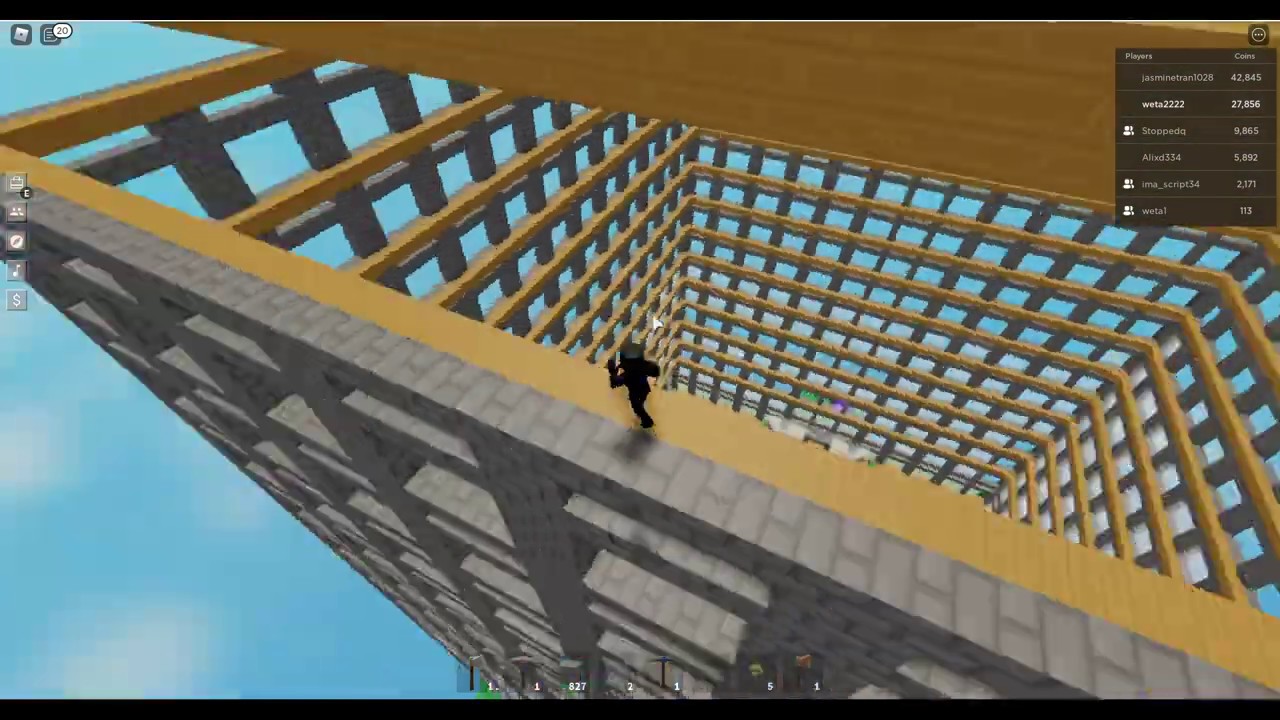 Building the Biggest Building in Roblox Skyblock Part 1 - YouTube
