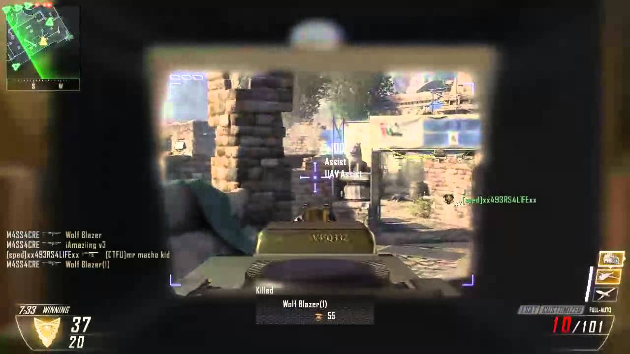 Call of Duty: Black Ops 2 - Team Deathmatch 35-2 with LSAT on DIG Xbox ...