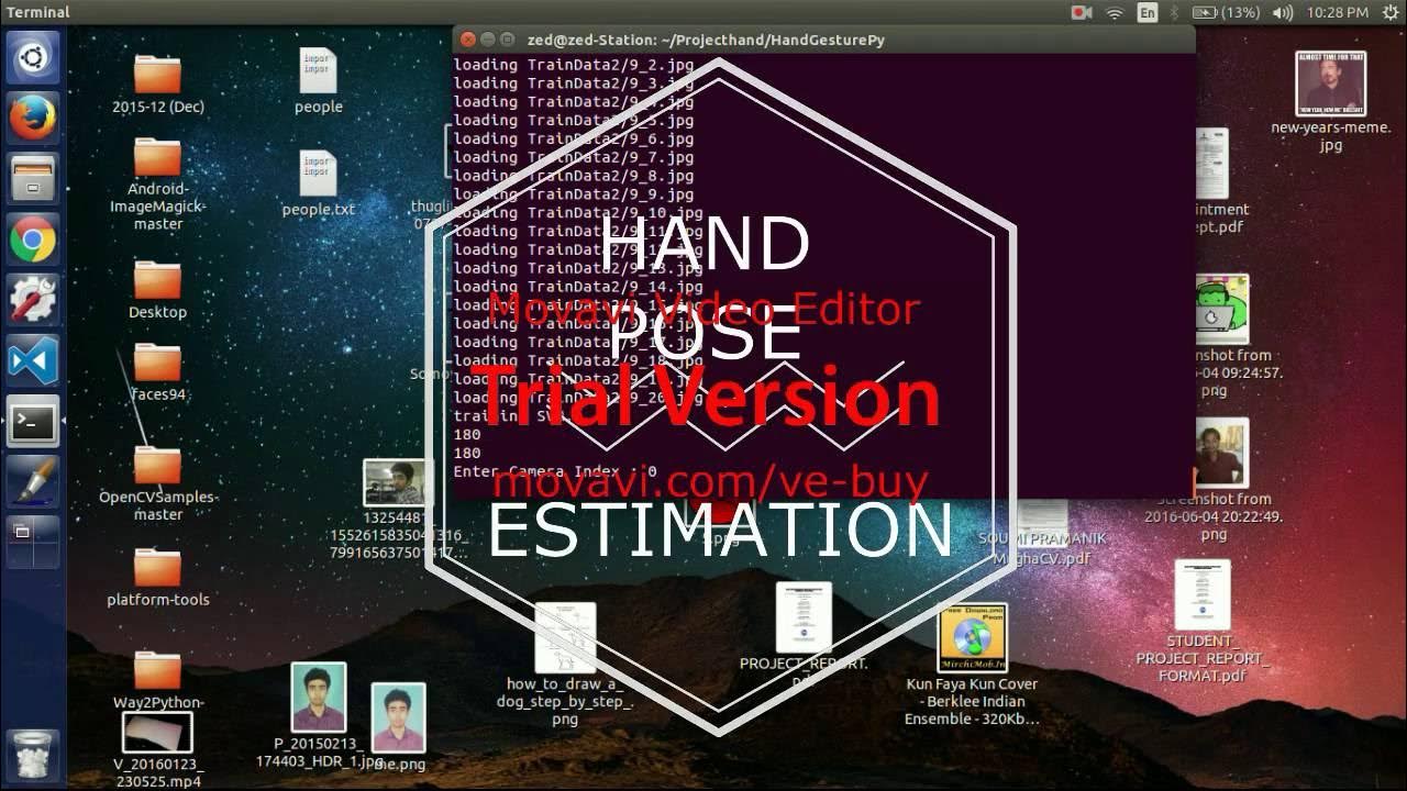 Human Computer Interaction Using Hand Gestures - YouTube