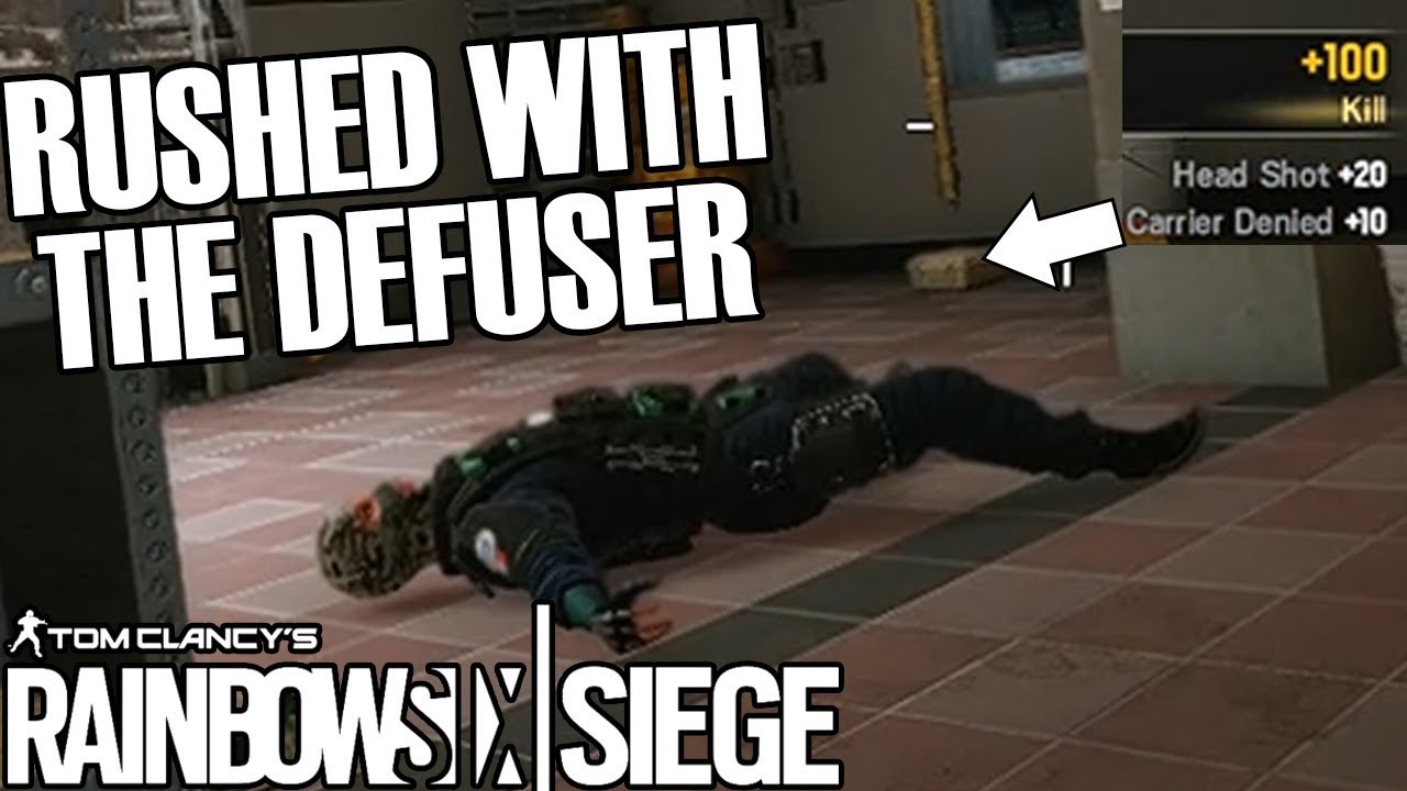 Camping The Defuser - Rainbow Six Siege - YouTube