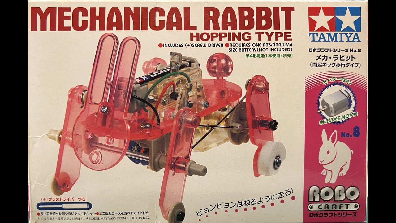 Building a Tamiya Mechanical Rabbit Robot (Hopping Type) in Realtime ...