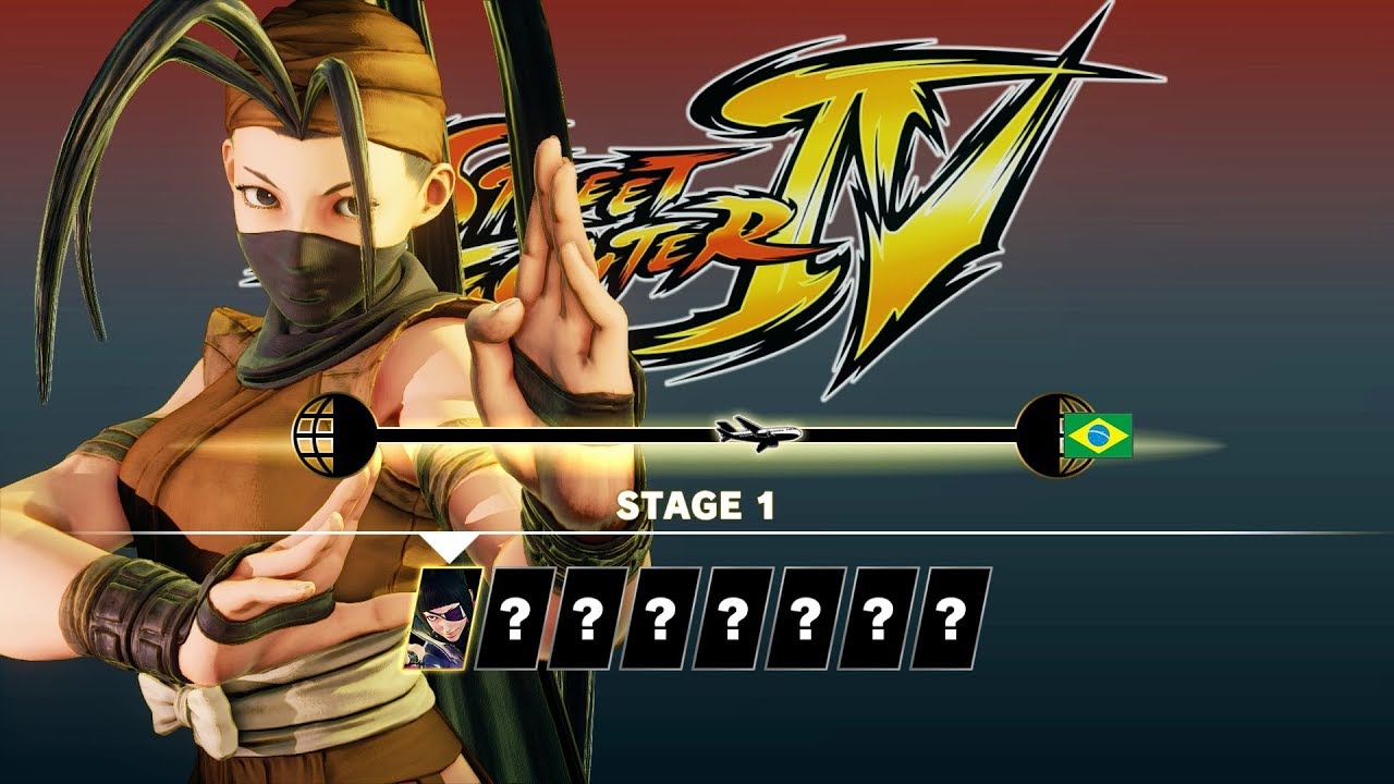 SFV AE - Ibuki Arcade Mode (Full) [Street Fighter 4 Path] - YouTube
